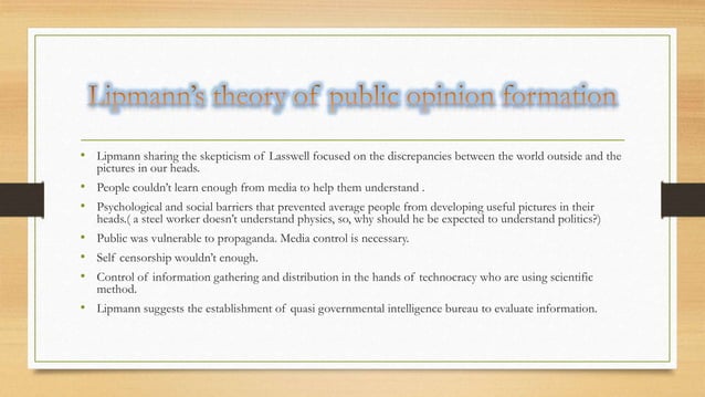 The Rise of Media Theory in the Age of Propaganda | PPTX