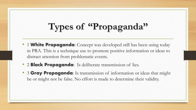 The Rise of Media Theory in the Age of Propaganda | PPTX
