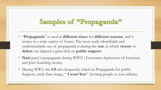 The Rise of Media Theory in the Age of Propaganda | PPTX