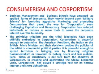 THE FALL AND DECLINE OF MICRO-AND MACRO-ECONOMICS: THE GREAT DEPRESSION ...