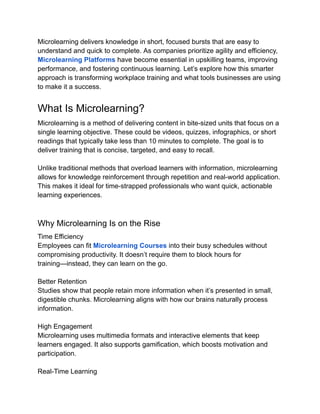 The Rise of Microlearning_ A Smarter Approach to Training _ MaxLearn.pdf
