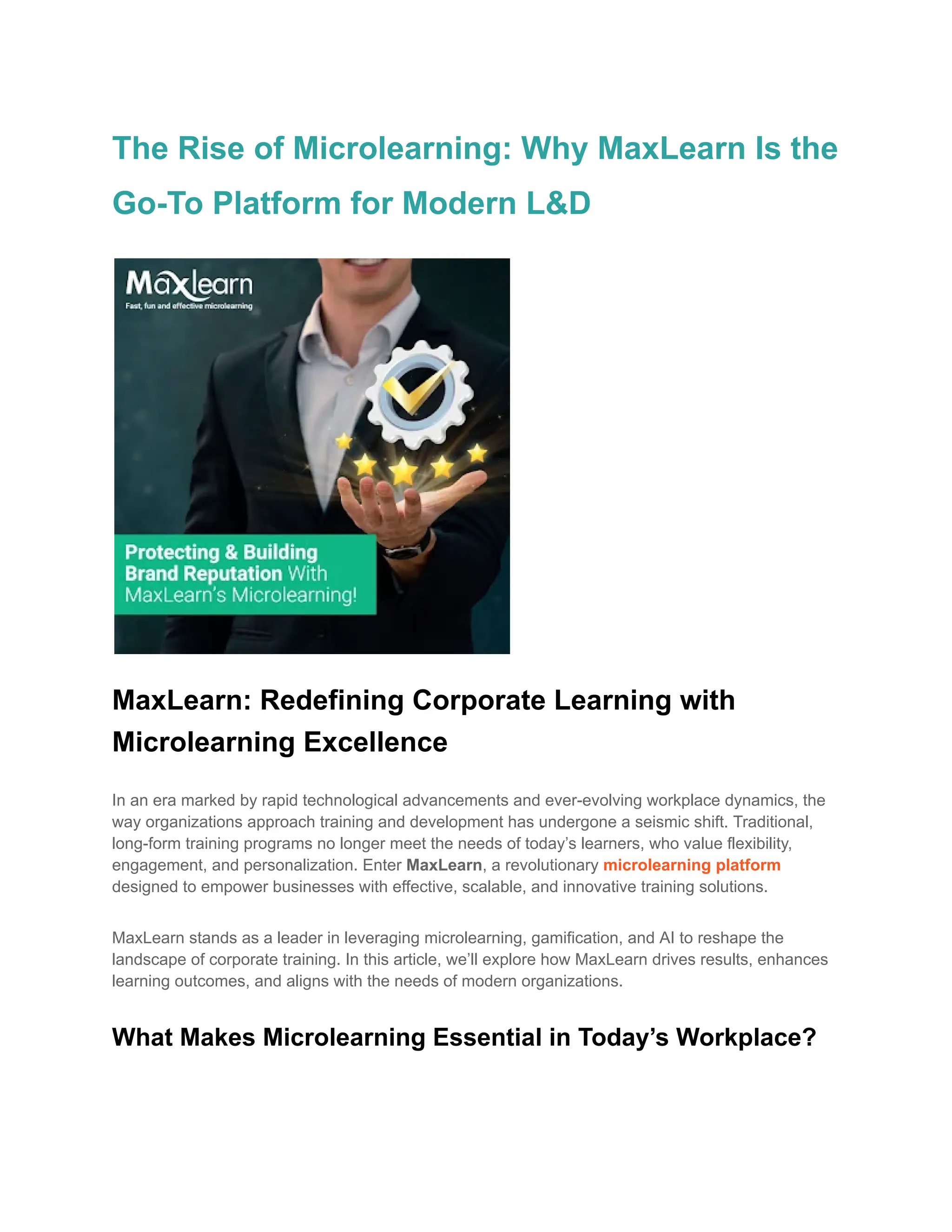 The Rise of Microlearning_ Why MaxLearn Is the Go-To Platform for Modern L&D.pdf