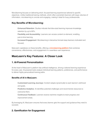 The Rise of Microlearning_ Why MaxLearn Is the Go-To Platform for ...