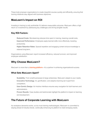 The Rise of Microlearning_ Why MaxLearn Is the Go-To Platform for ...