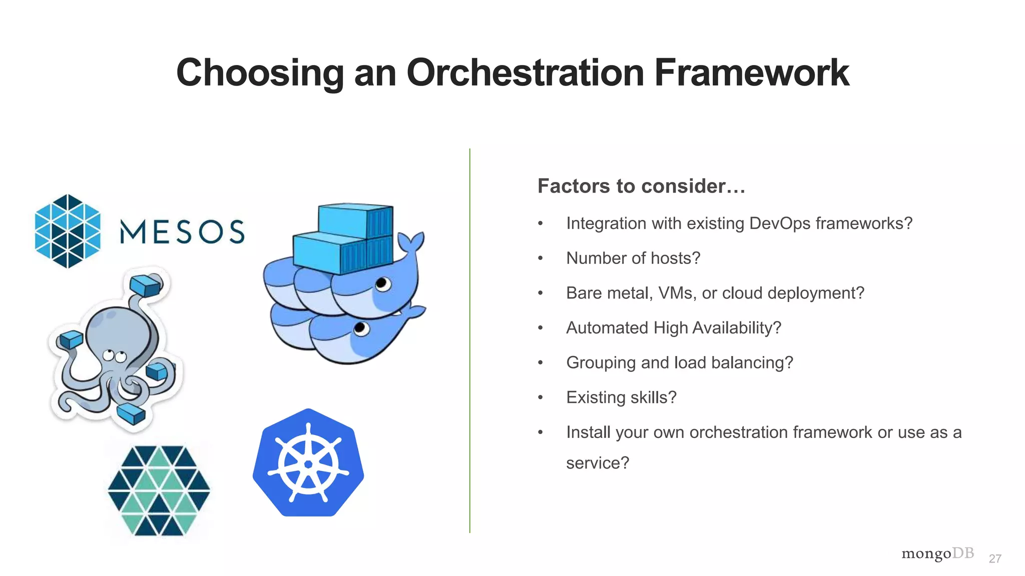 The Rise of Microservices - Containers and Orchestration | PPT
