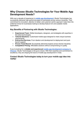 The Rise of Mobile App Development in Chennai.docx