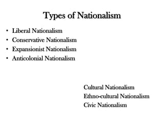 The rise of nationalism | PPT