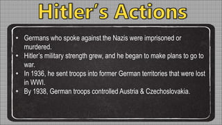 Democracy and the Rise of Nazism in Post-war Germany | PPTX