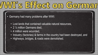 Democracy and the Rise of Nazism in Post-war Germany | PPTX