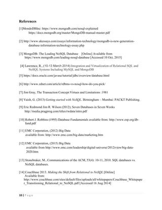 The Rise of Nosql Databases | PDF | Databases | Computer Software and ...