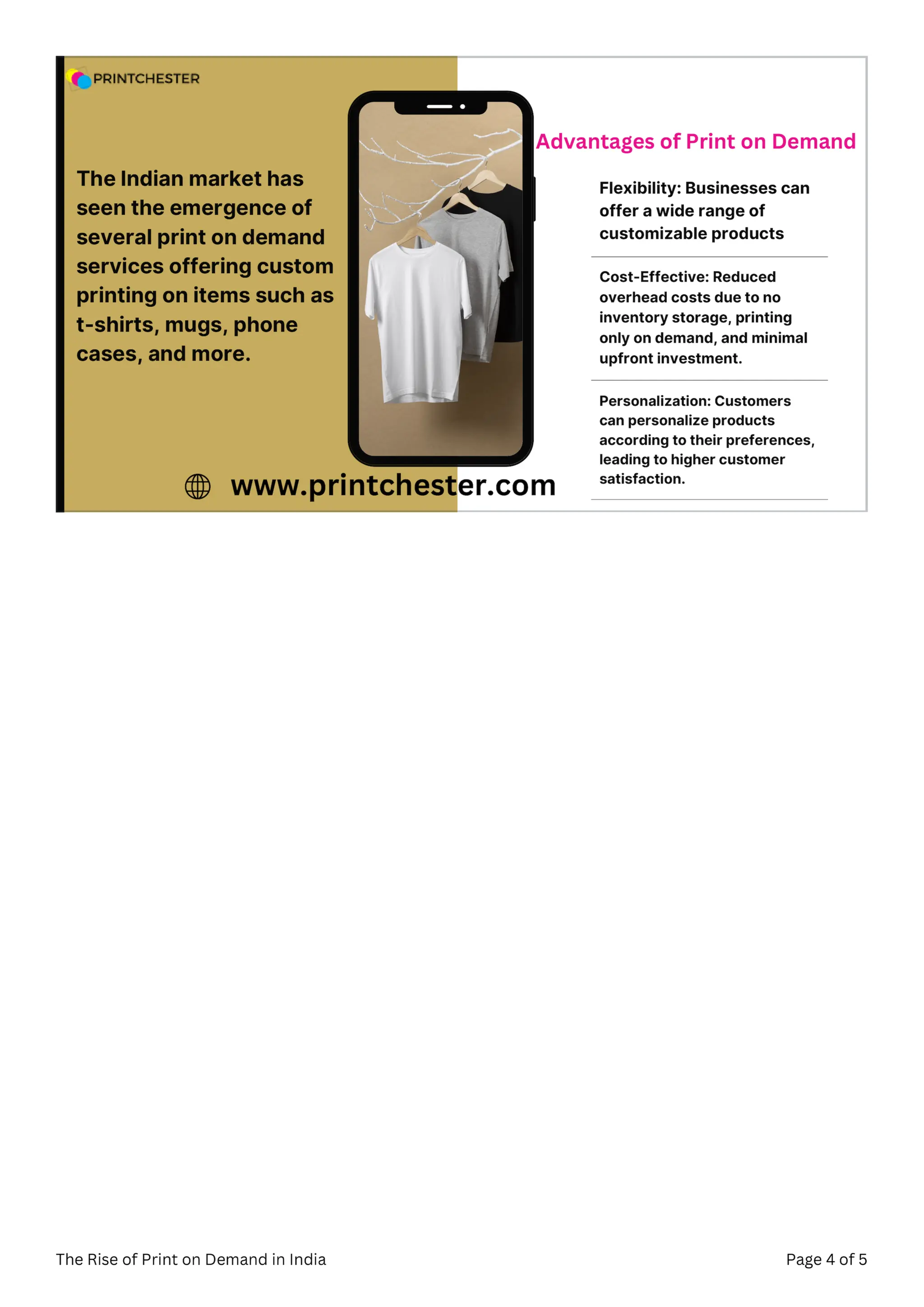 Exploring the Print on Demand Industry in India | PDF
