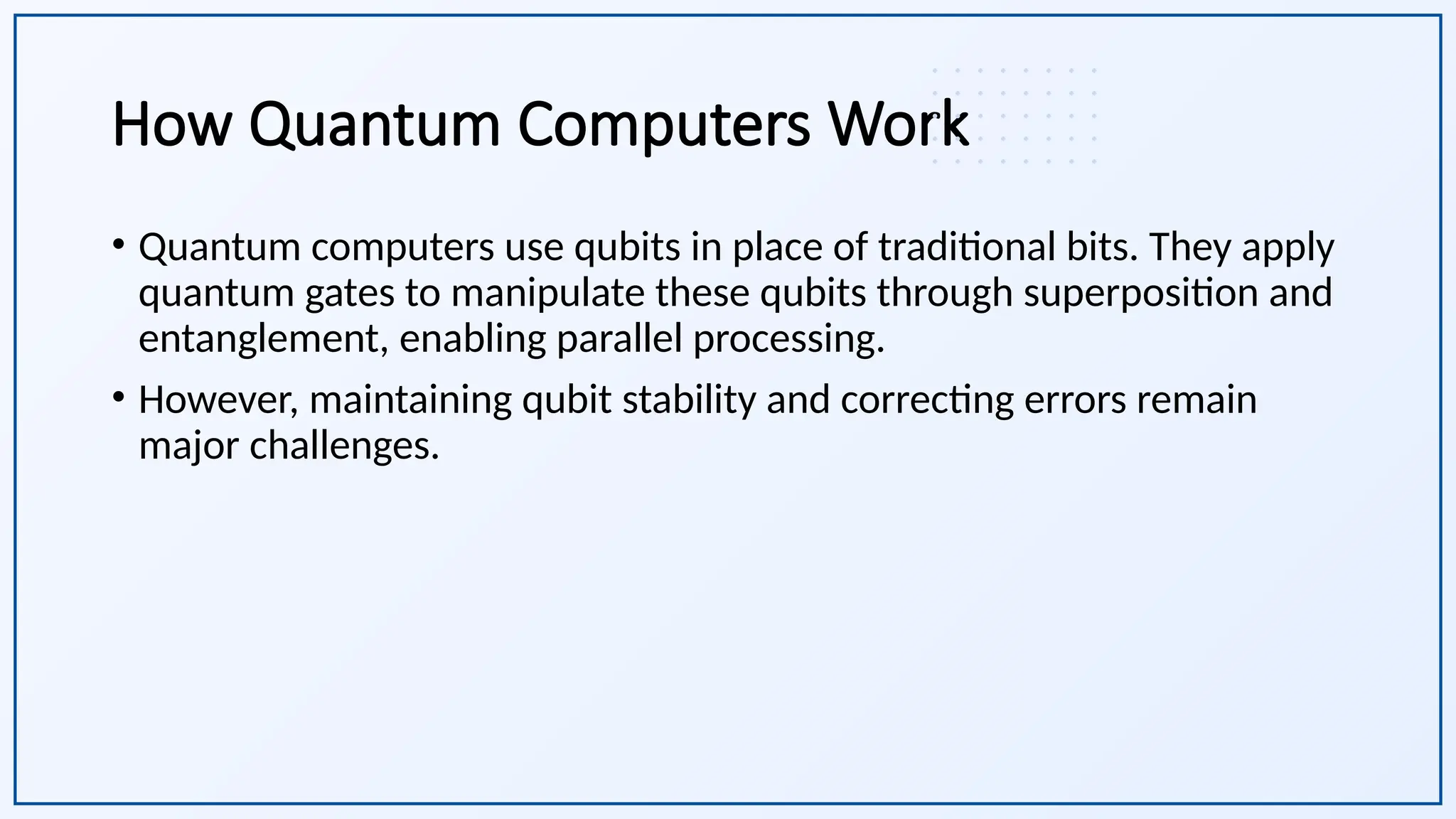 The Rise of Quantum Computing - Presentation File | PPTX