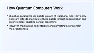 The Rise of Quantum Computing - Presentation File | PPTX