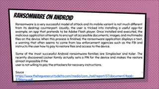 The Rise of Ransomware | PPTX | Information and Network Security | Computing