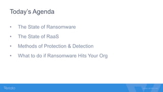 The Rise of Ransomware As a Service | PPTX