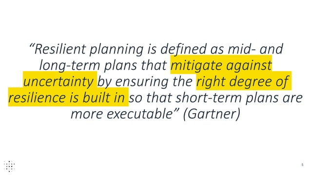 The rise of resilient planning | PDF