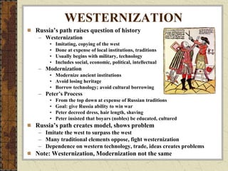 The Rise of Russia | PPTX