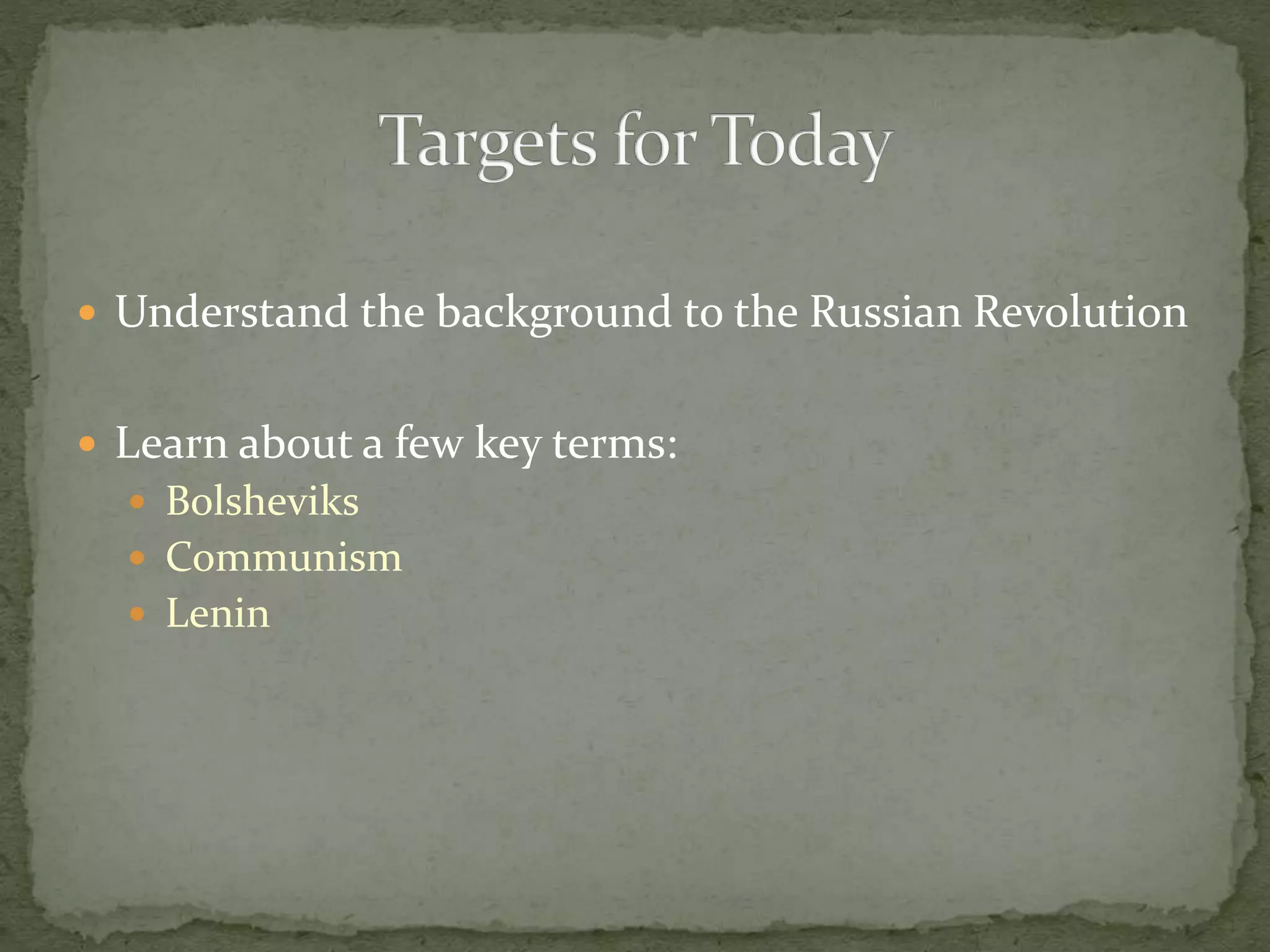 The Rise of Stalin - Part 1 | PPTX