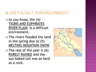 Rise of Sumer | PPTX