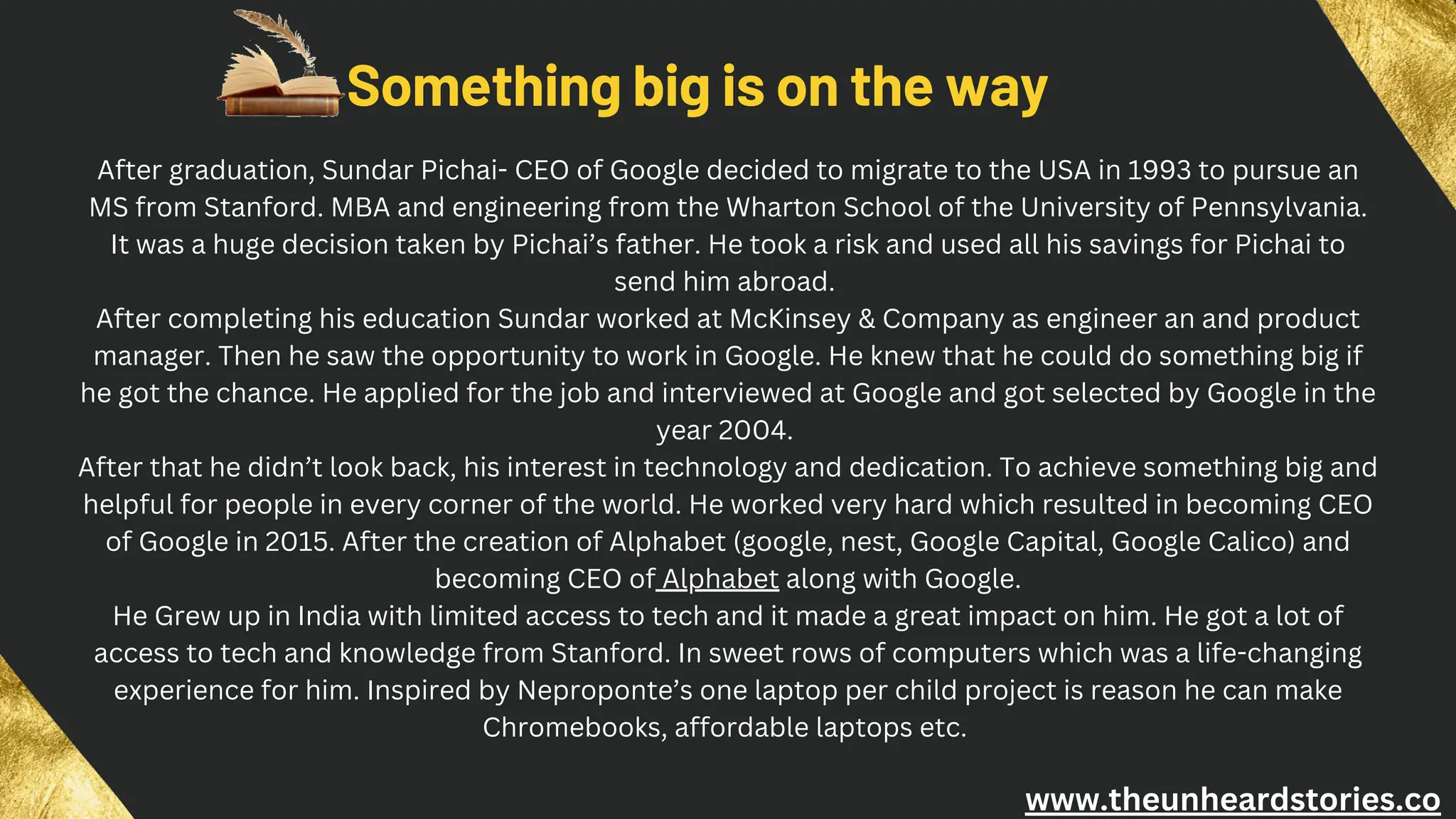 The Rise of Sundar Pichai – CEO of Google.pdf