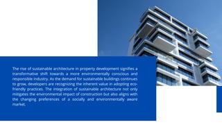 The Rise of Sustainable Architecture in Property Development.pdf