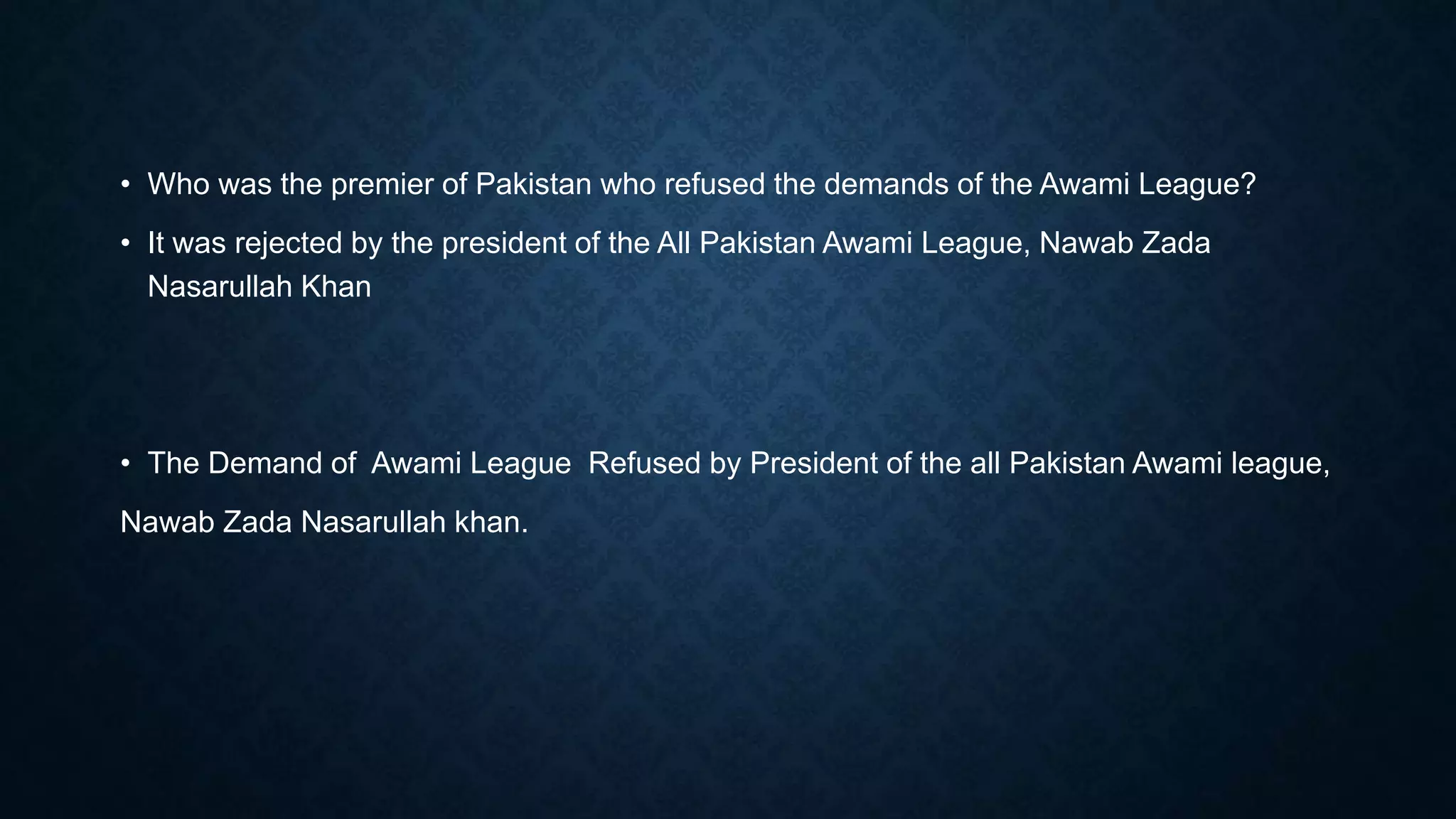 The rise of the Awami League.pptx