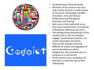 The rise of the creative class | PPT