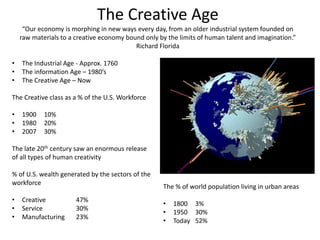 The rise of the creative class | PPT