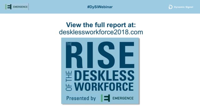 The Rise of the Deskless Workforce | PPT