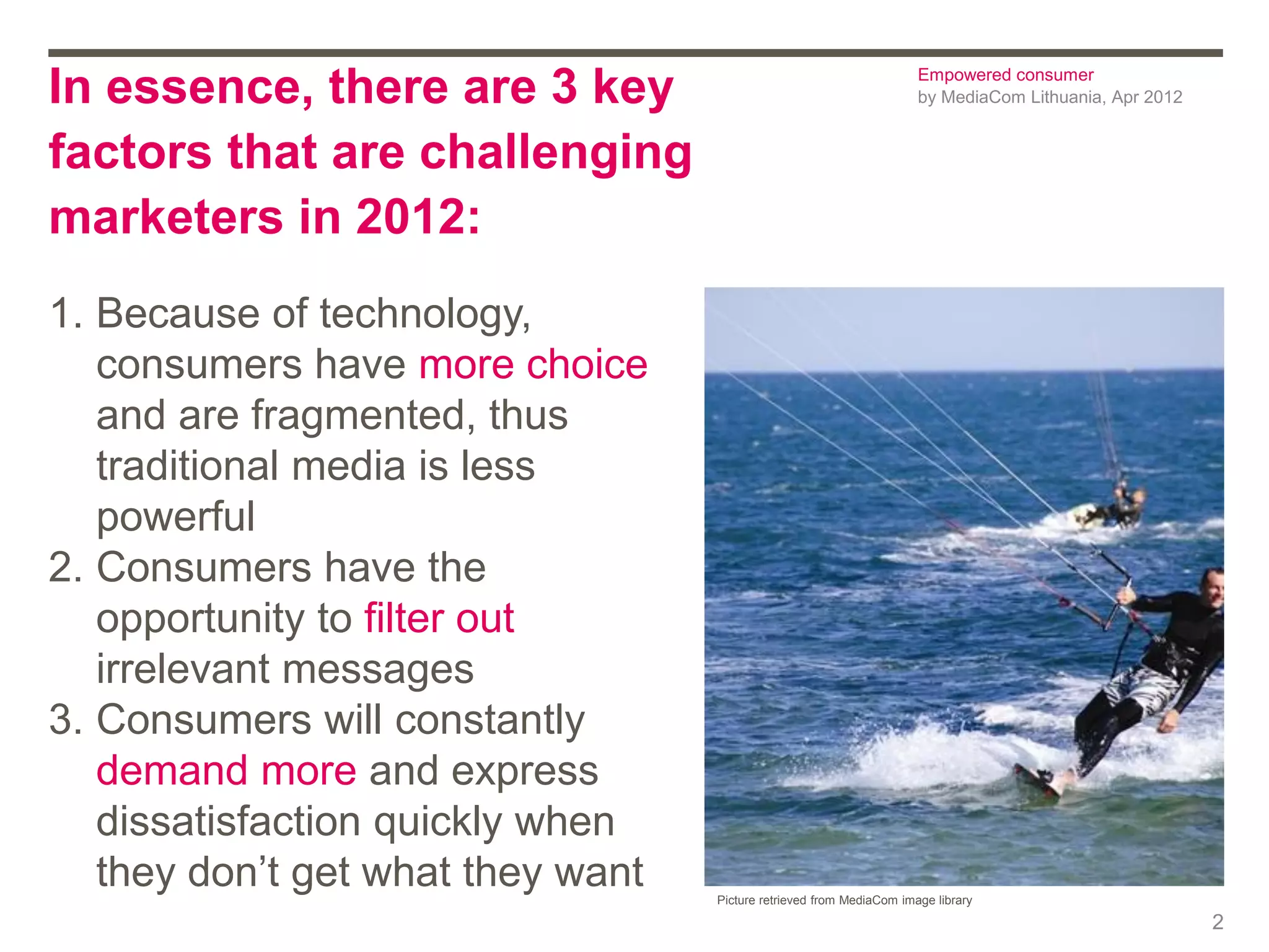 The rise of the empowered consumer | PPT