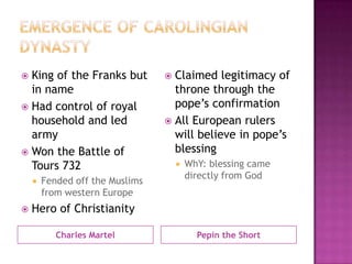 The Rise Of The Middle Ages | PPTX | Christianity | Religion & Spirituality