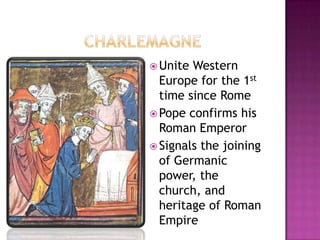 The Rise Of The Middle Ages | PPTX | Christianity | Religion & Spirituality