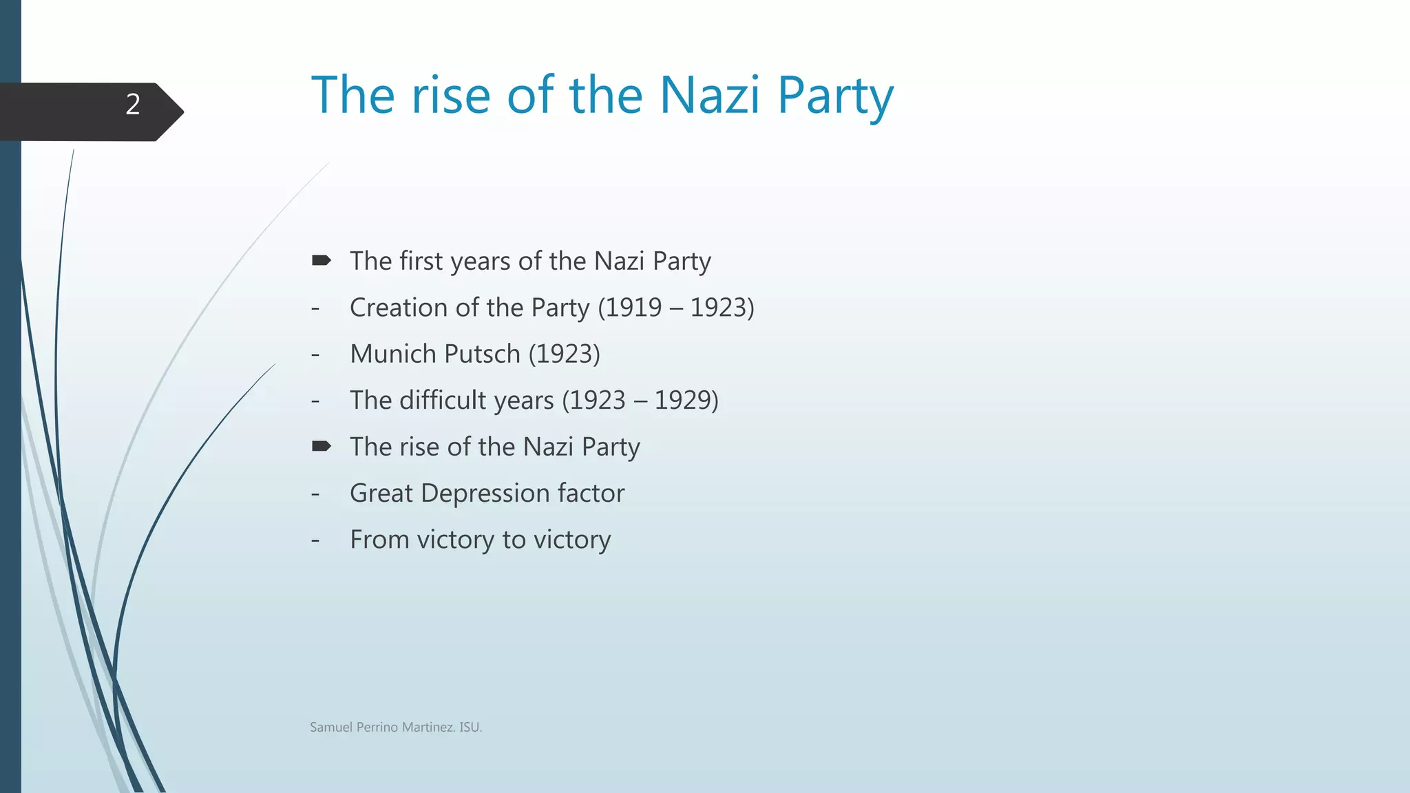 The Rise of the Nazis (IGCSE) | PPTX