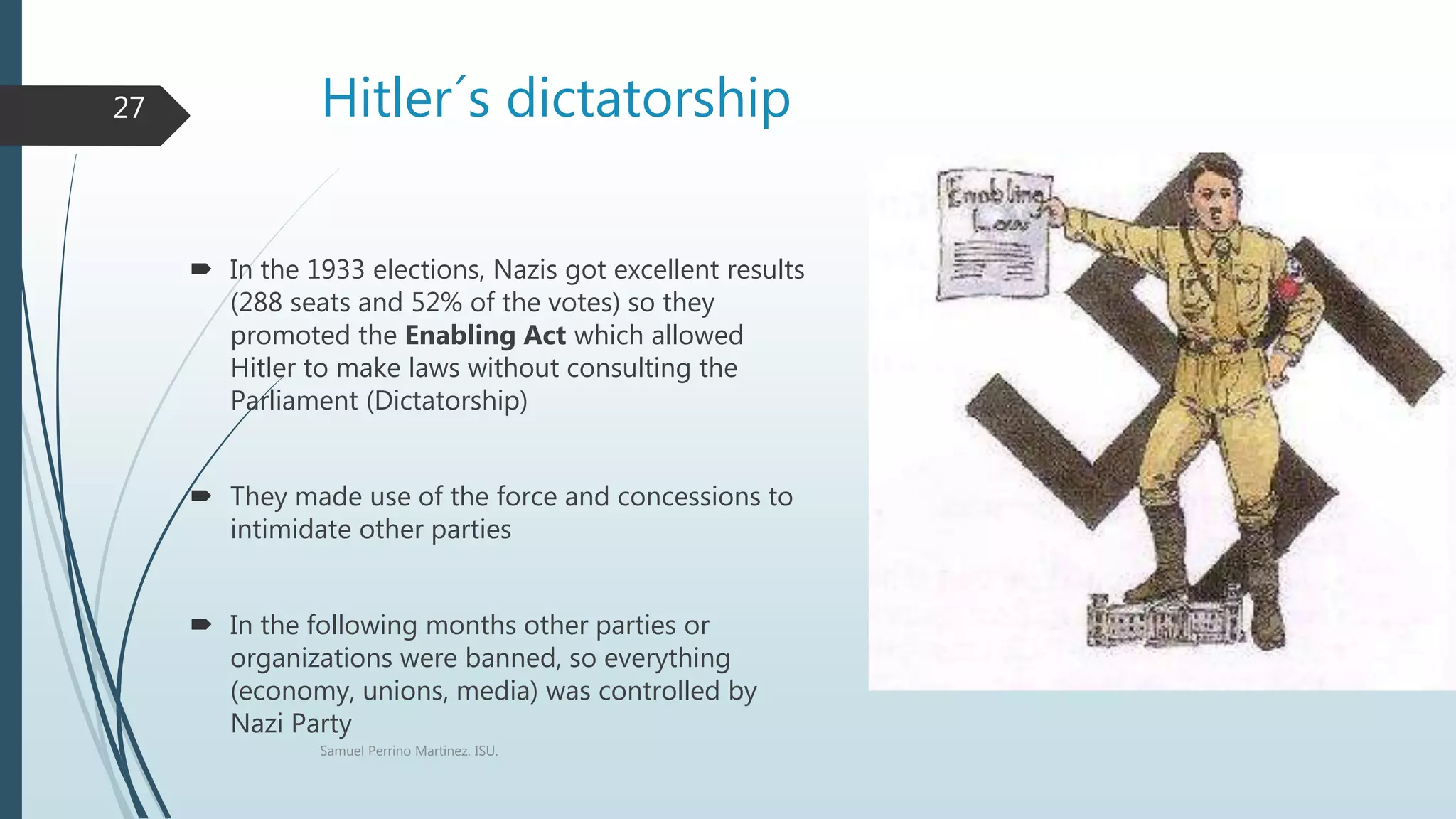 The Rise of the Nazis (IGCSE) | PPTX