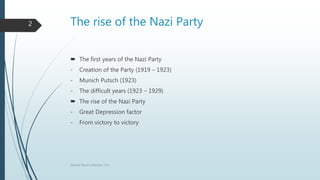 The Rise of the Nazis (IGCSE) | PPTX