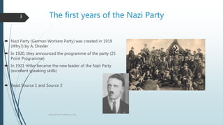 The Rise of the Nazis (IGCSE) | PPTX