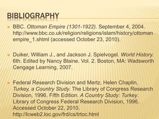 The rise of the ottoman empire | PPSX