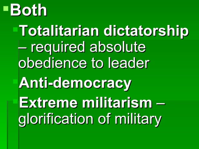 The rise of totalitarianism | PPT