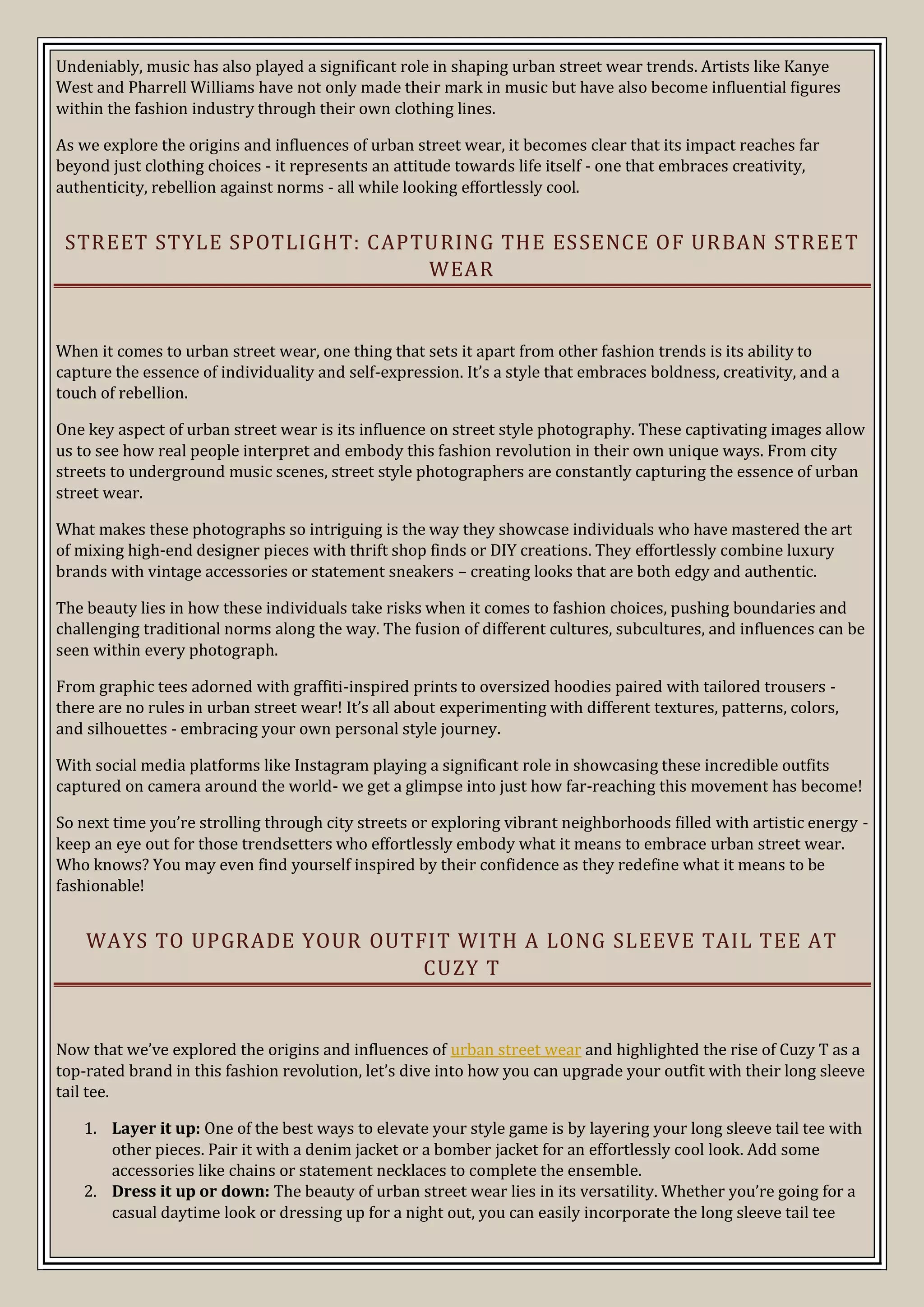 The Rise of Urban Street Wear A Fashion Revolution.pdf