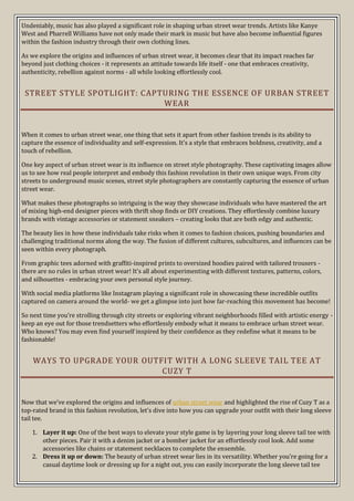 The Rise of Urban Street Wear A Fashion Revolution.pdf
