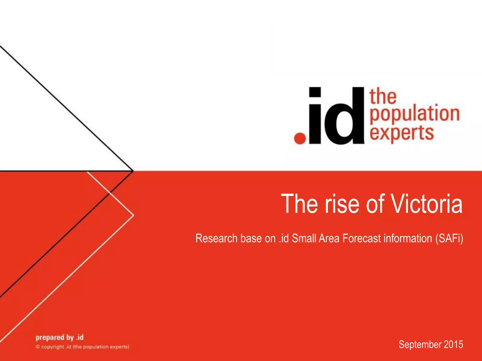 The rise of Victoria. Population Booms in Victoria | PPT