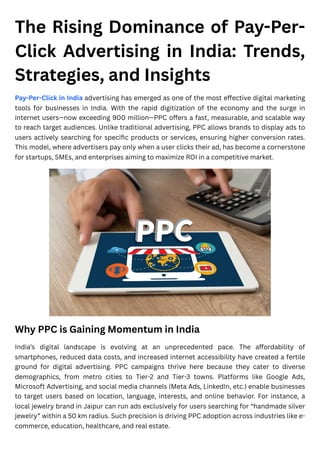 The Rising Dominance of Pay-Per-Click Advertising in India Trends ...