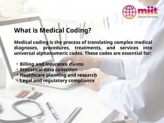 The Rising Importance & Career Opportunities in Medical Coding | PPTX