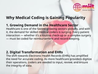 The Rising Importance & Career Opportunities in Medical Coding | PPTX