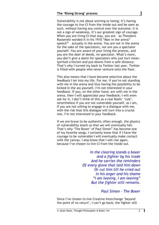 The 'Rising Strong' process | PDF