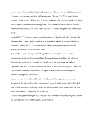 The Risk Analysis and Security Countermeasure Selection updated 2023 ...