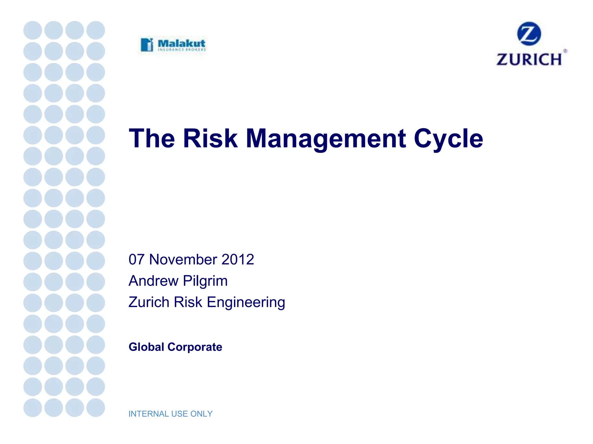 The risk management cycle | PPTX