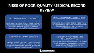THE RISKS AND CONSEQUENCES OF POOR QUALITY MEDICAL RECORDS REVIEW | PPTX