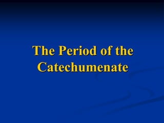 The Rite Of Acceptance And The Catechumenate | PPTX
