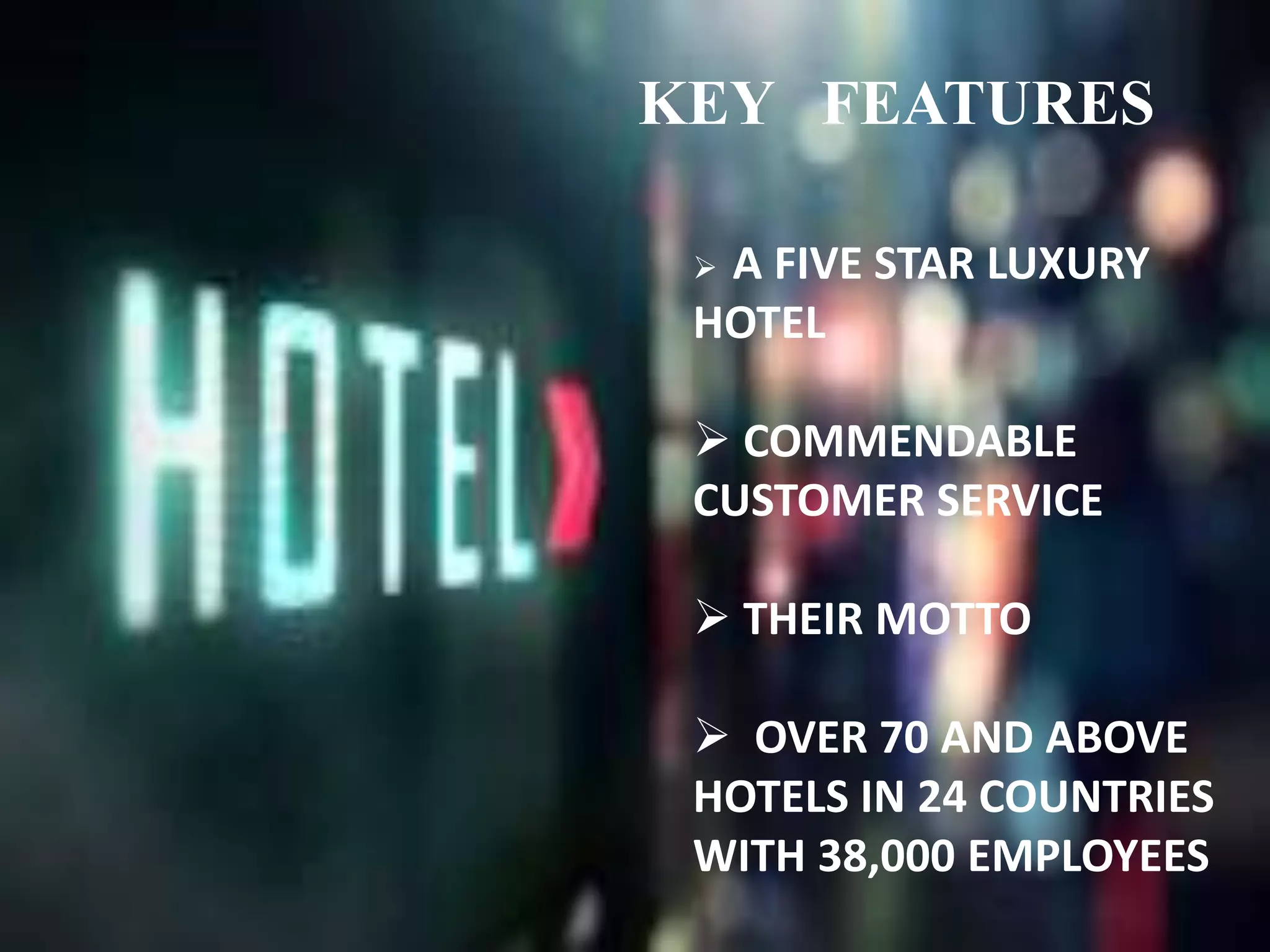 CASE STUDY : The Ritz -Carlton | PPTX